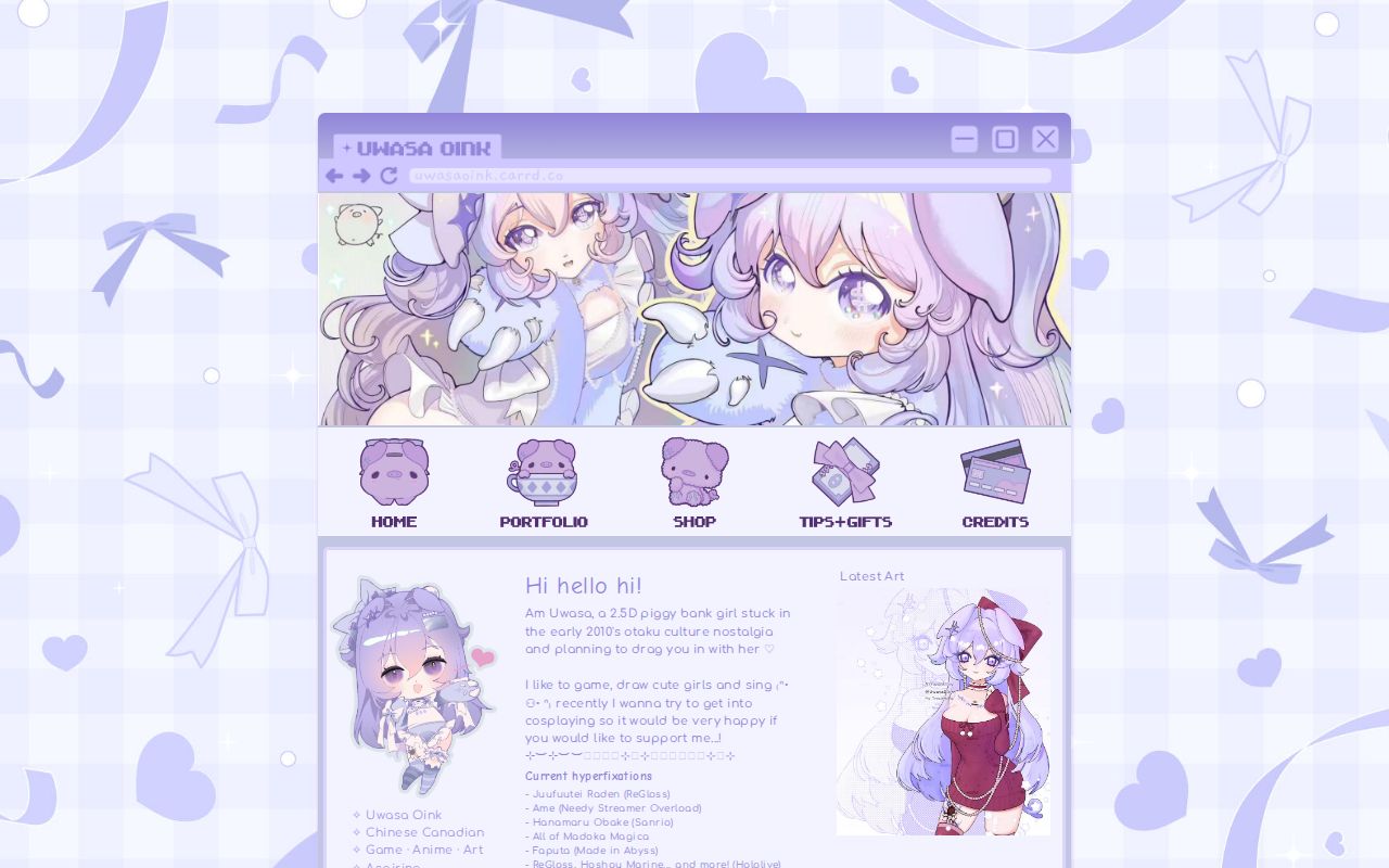 Uwasa Oink (՞•Ꙫ• ՞)